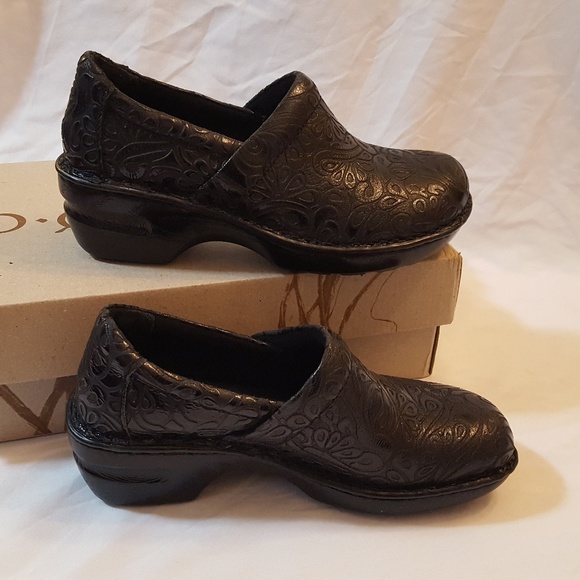 boc | Shoes | Boc Born Concept Black Leather Clogs Peggy Style | Poshmark